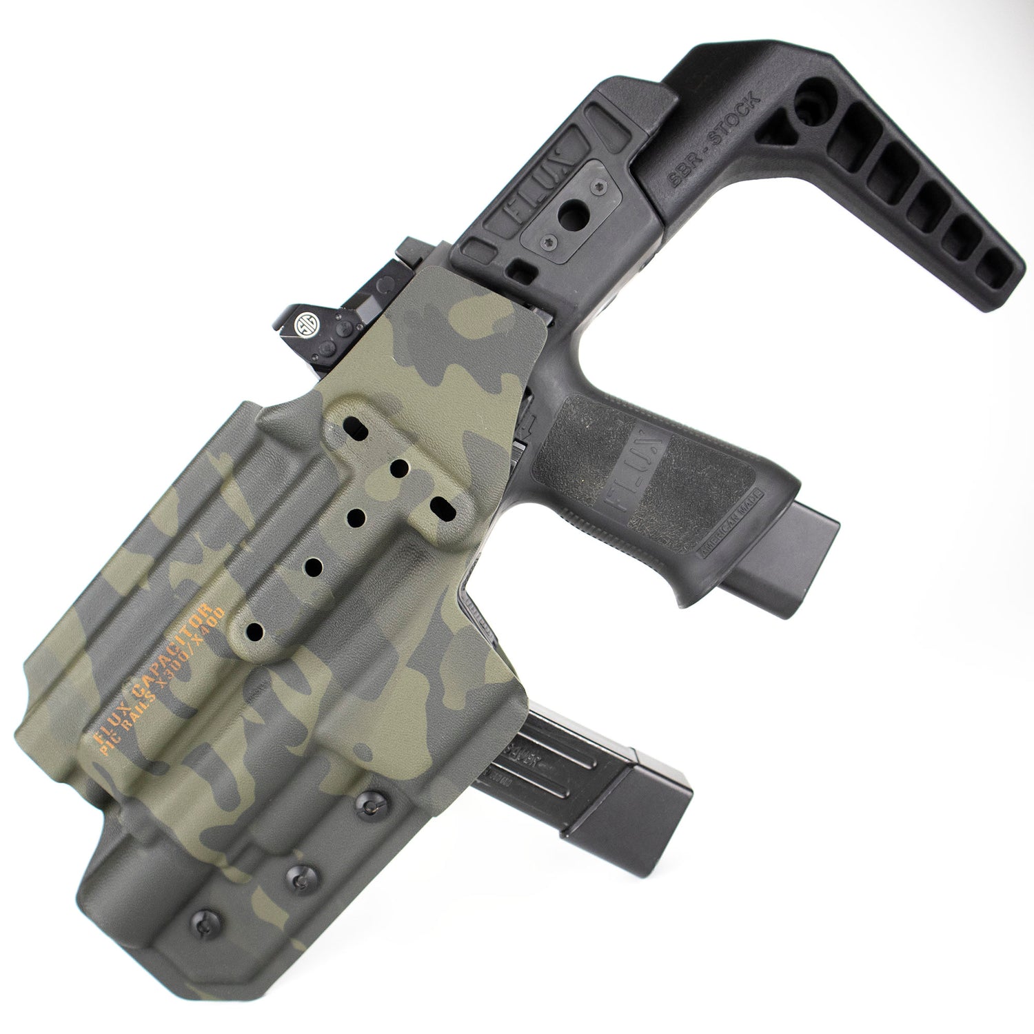 CAPACITOR - OWB Holster for Flux Defense Raider – Gray Fox Strategic Inc